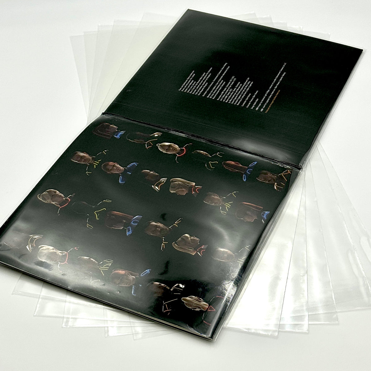 12" Gatefold Record Sleeve Polypropylene – Panmer Ltd