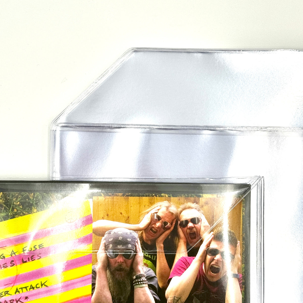 10" PVC Clear Record Sleeve With Flap 180 Micron – Panmer Ltd