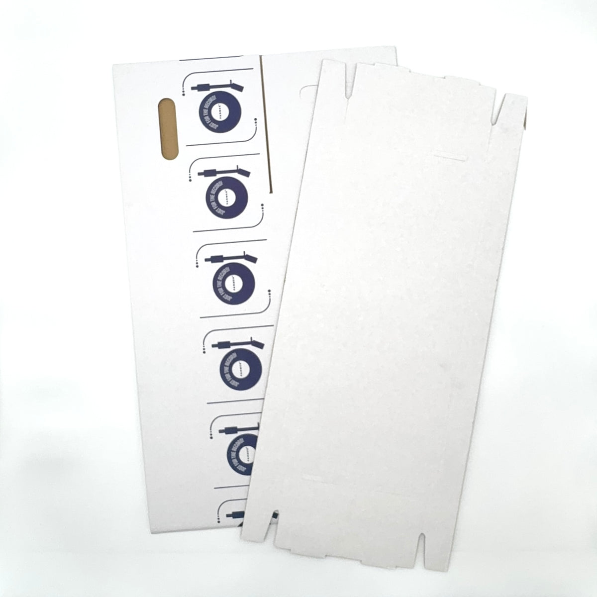 7" Cardboard Vinyl Storage Box with Lid - Fits Up to 200 Vinyls ...