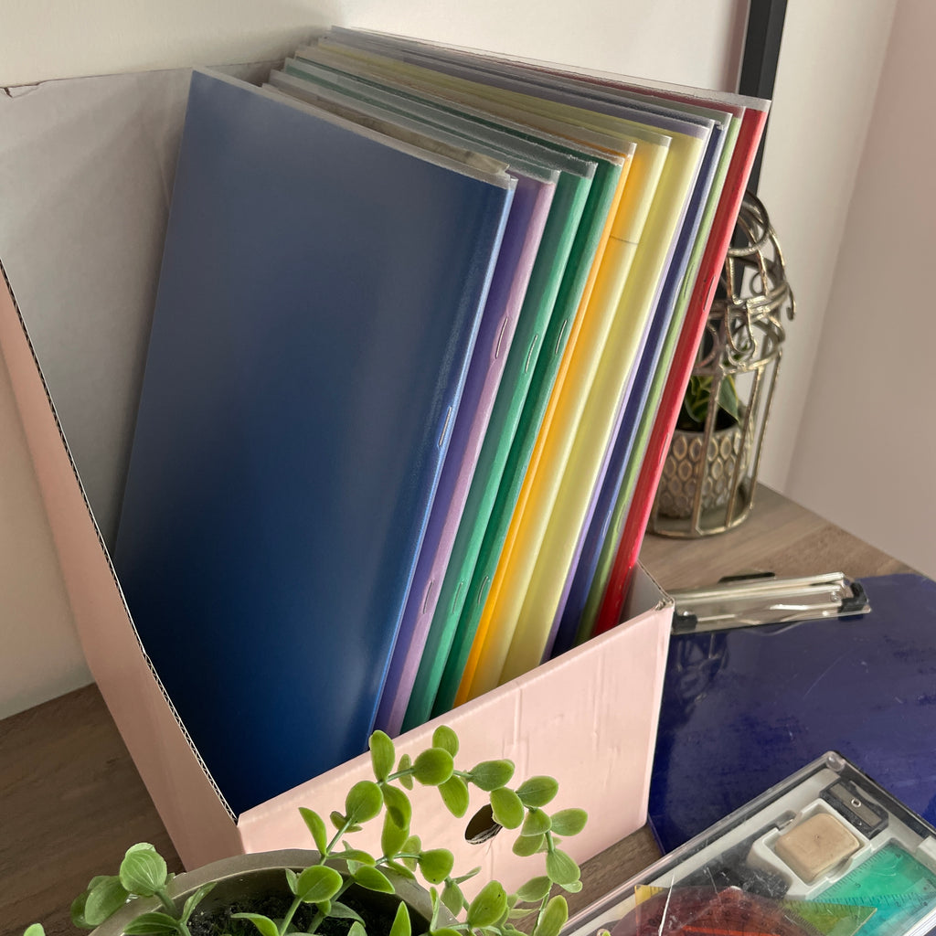 A4 Clear Exercise Book Covers Slip on Jackets – Panmer Ltd