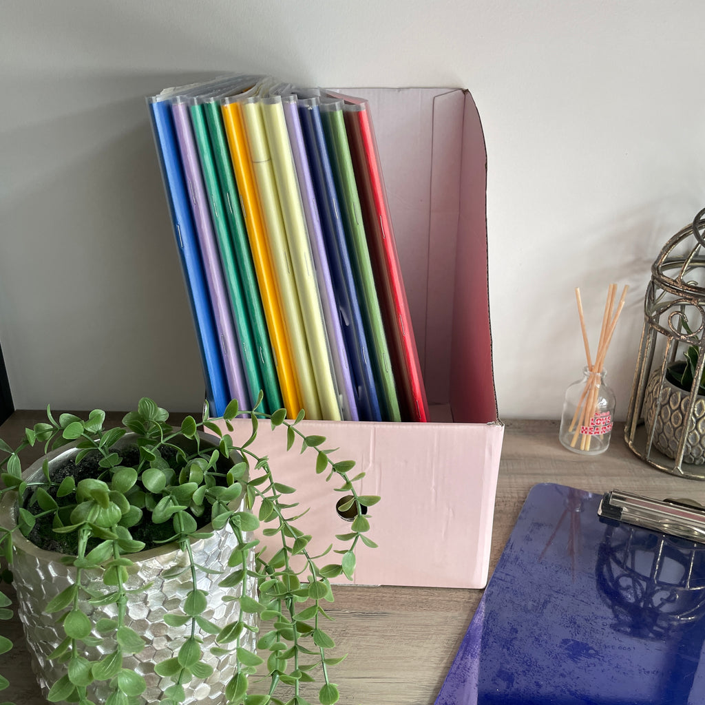 A4 Clear Exercise Book Covers Slip on Jackets – Panmer Ltd