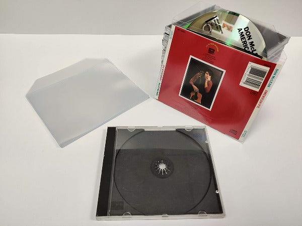 CD Jewel Case Replacement Clear Sleeve – Panmer Ltd