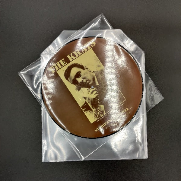 12" Picture Disc Record Sleeve PVC With Flap – Panmer Ltd