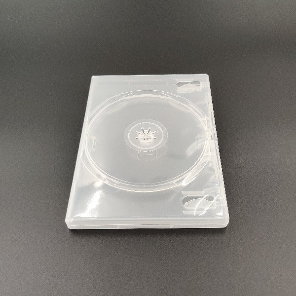 2-disc clear DVD case with 14mm spine – Panmer Ltd
