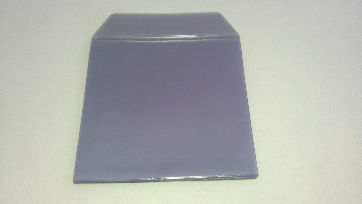 PVC High Grade CD/DVD Sleeves With Flap Sleeve Cover Pack of 100 ...